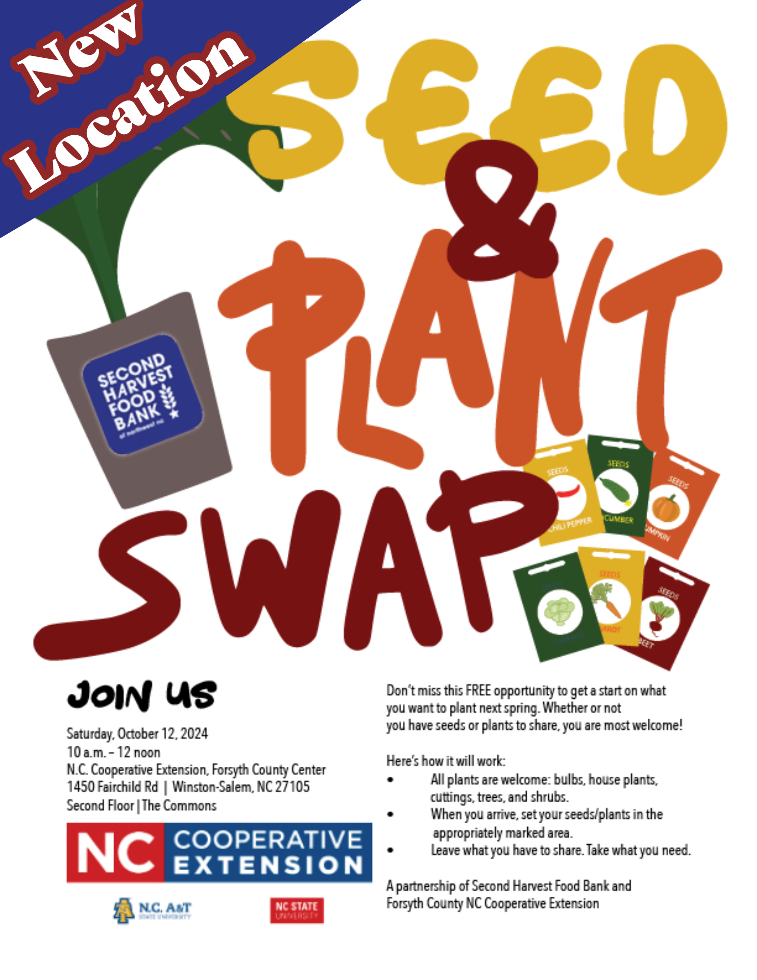 Seed & Plant Swap | Piedmont Environmental Alliance