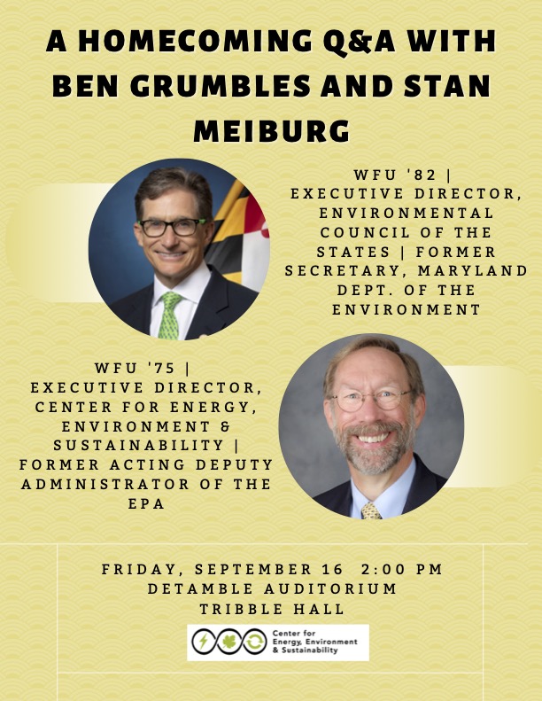 Sustainability Q&A at Wake Forest University | Piedmont Environmental ...