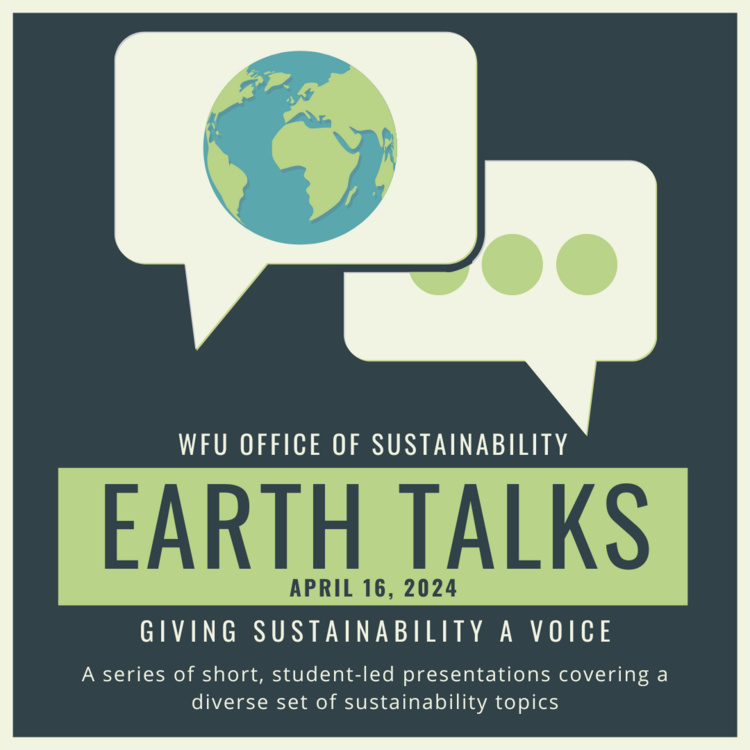 Earth Talks at WFU | Piedmont Environmental Alliance